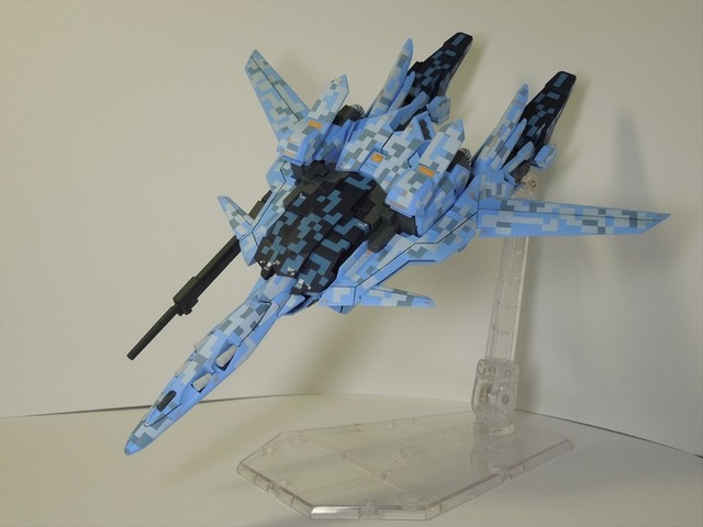 TINAMI - [モデル]HGUCデルタプラス（ウェイブライダー） ドット迷彩