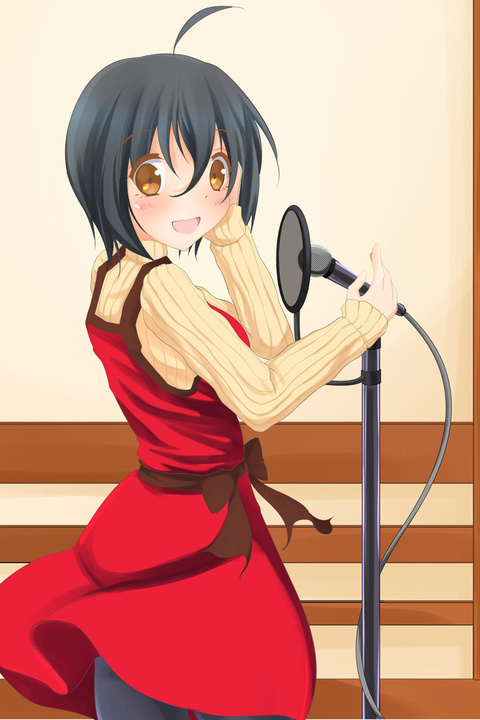 TINAMI - [イラスト]録音中！