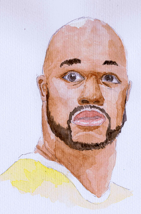 TINAMI - [イラスト]Shaquille Rashaun O'Neal(シャキール・オニール)