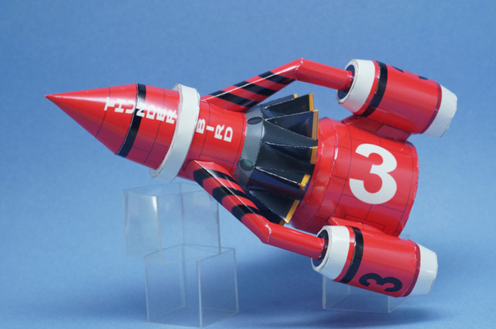 TINAMI - [モデル]SDサンダーバード3号