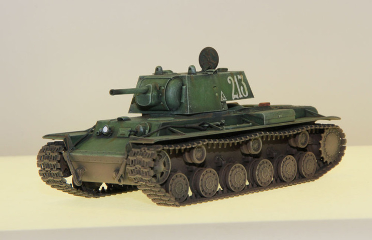 TINAMI - [モデル]タミヤ 1/48 KV-Ⅰ