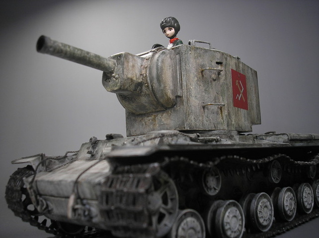 TINAMI - [モデル]プラウダ高校/KV-2