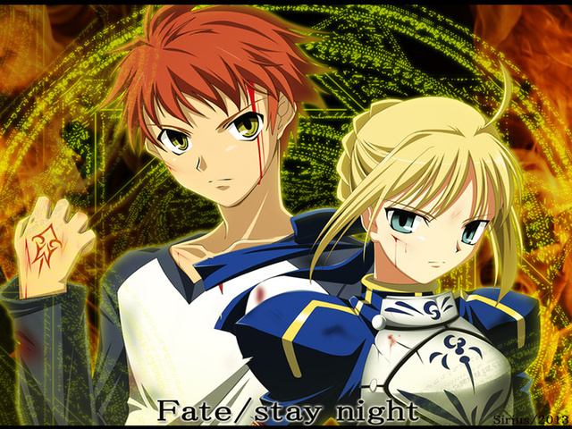 TINAMI - [イラスト]～Fate/stay night 「セイバー/ 衛宮士郎」～