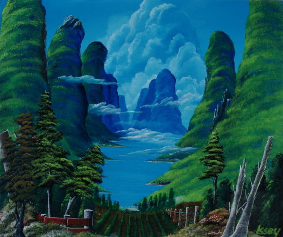 TINAMI - [イラスト]幻想・桂林 夏(2)