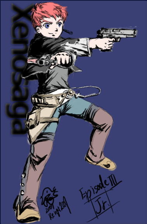 TINAMI - [イラスト]ゼノサーガ ep3 Jr.