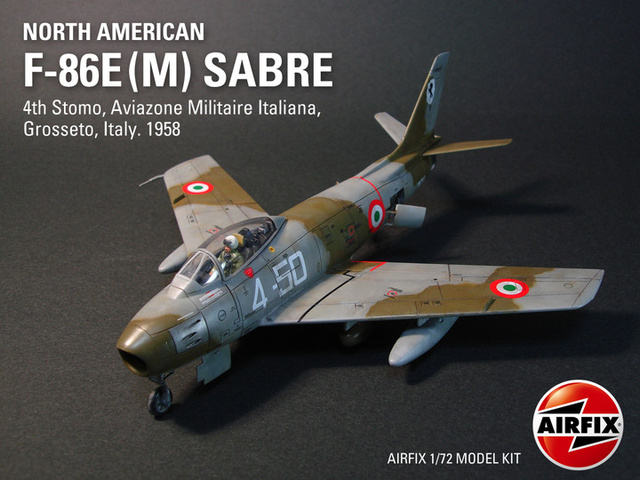 TINAMI - [モデル]F-86セイバー イタリア空軍仕様です。