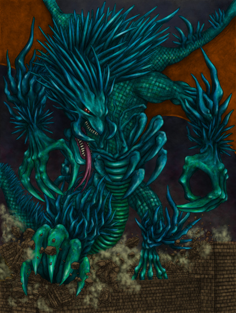 TINAMI - [イラスト]Green Dragon