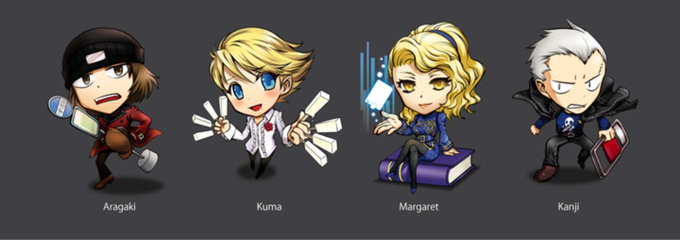 TINAMI - [イラスト]ペルソナキャラSD