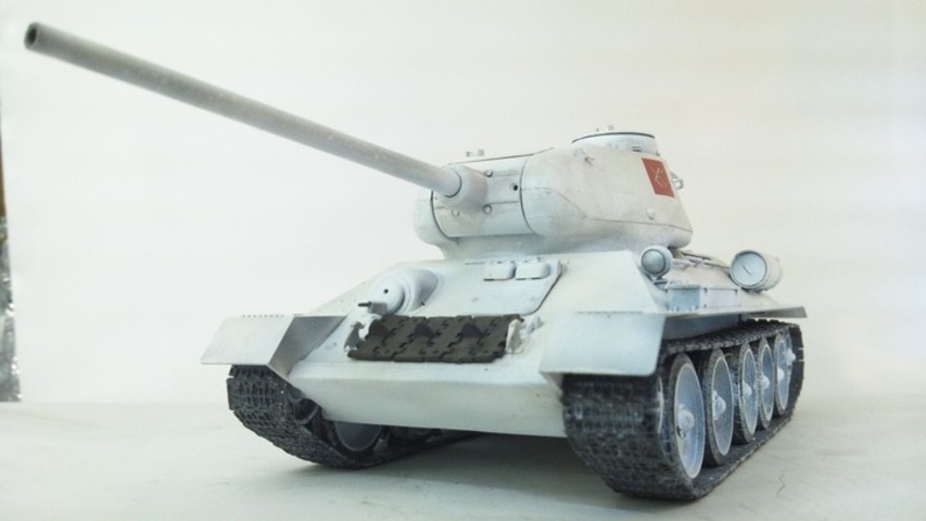 TINAMI - [モデル]タミヤ 1/35 T34/85 プラウダ高校仕様