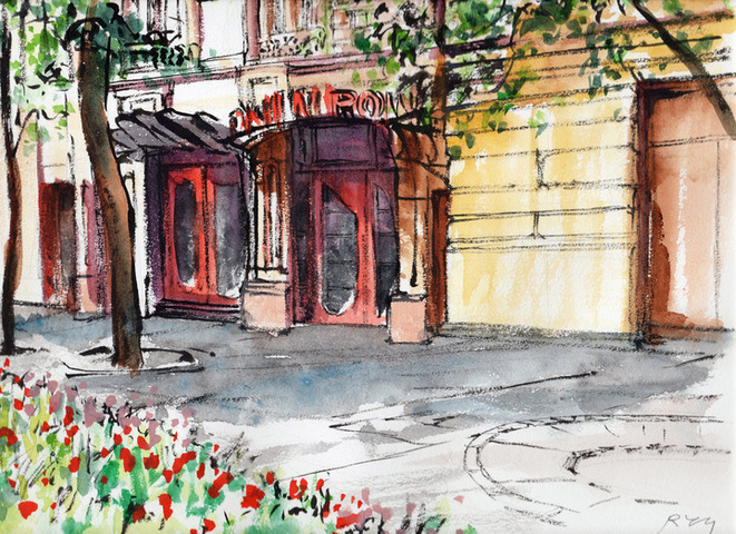 TINAMI - [イラスト]ベルギーの街並