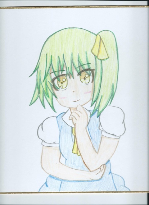 TINAMI - [イラスト]大ちる色紙！【ver.大妖精】