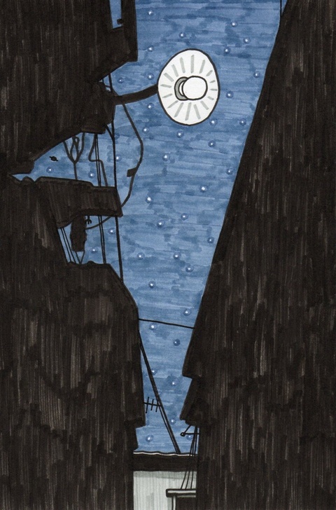 TINAMI - [イラスト]路地裏3