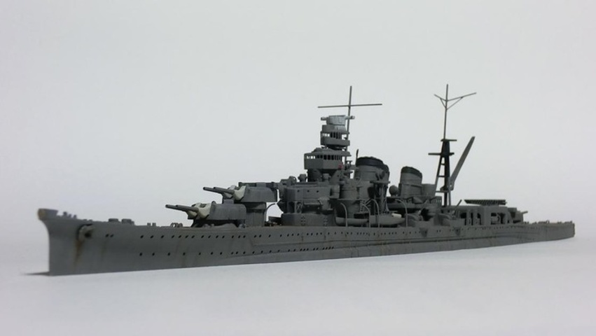 TINAMI - [モデル]1/700 重巡洋艦 青葉1942