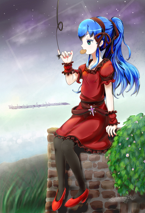 TINAMI - [イラスト]Black string of nightmare