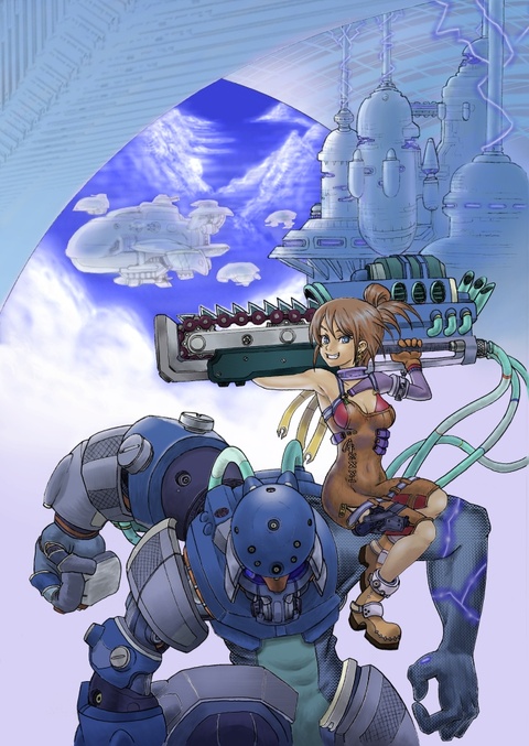 TINAMI - [イラスト]BLUE_FRONTIER