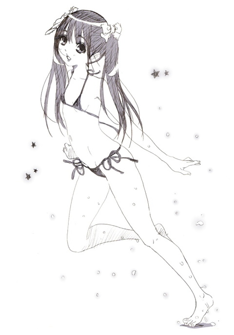 TINAMI - [イラスト]女の子4