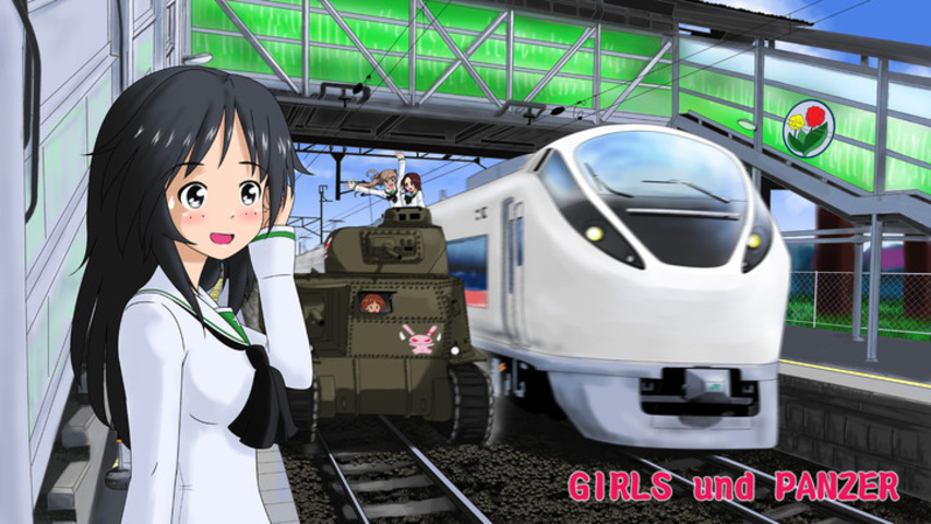 TINAMI - [イラスト]山郷ちゃんJR常磐線羽鳥駅での珍事w