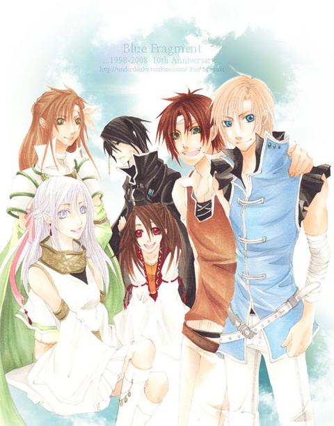 TINAMI - [イラスト]Blue Fragment
