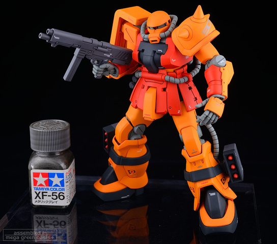 TINAMI - [モデル]HGUC ザクII F2 feat. スラッシュリッパー