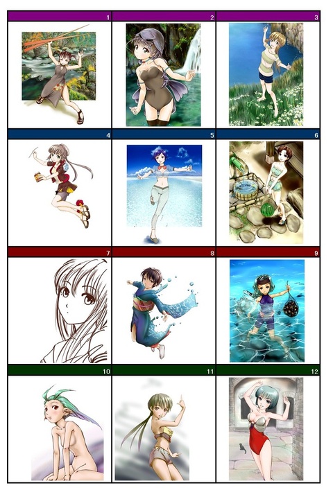 TINAMI - [イラスト]2013年まとめ-2