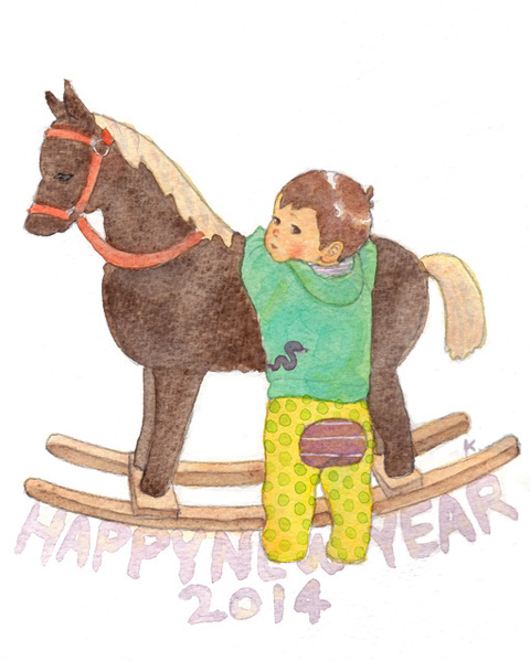 TINAMI - [イラスト]2014年賀