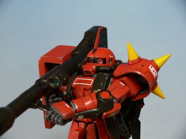 TINAMI - [モデル]MG MS06-R2 ジョニー・ライデンザク ダメージ表現