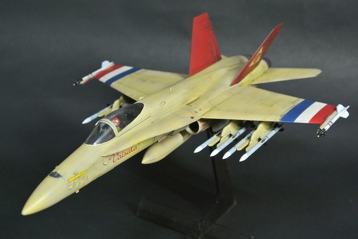 TINAMI - [モデル]F/A-18C ホーネット 自由エルジア空軍"vaisala"