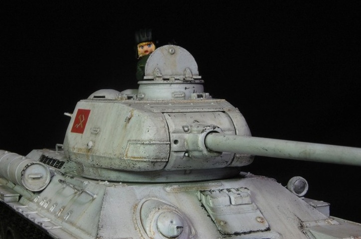 TINAMI - [モデル]1/35 T34-85 プラウダ高校ver. ガールズ＆パンツァー