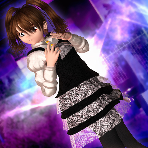 TINAMI - [イラスト]Dressed in BLACK_03