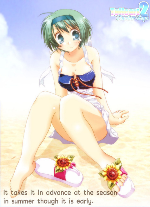 TINAMI - [イラスト]暑すぎるから、薄着にしちゃいましたw