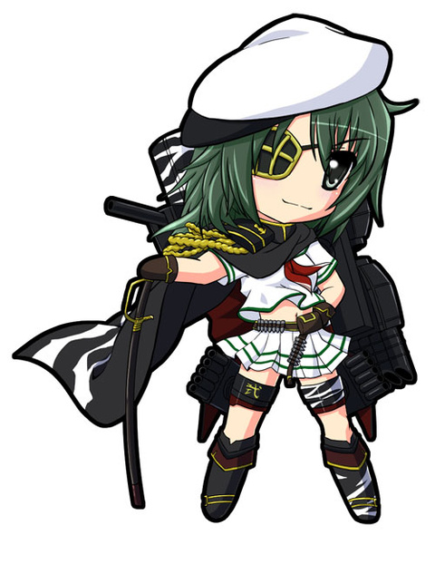 TINAMI - [イラスト]球磨型重雷装巡洋艦5番艦 木曾・改二 「俺に任せろ！」