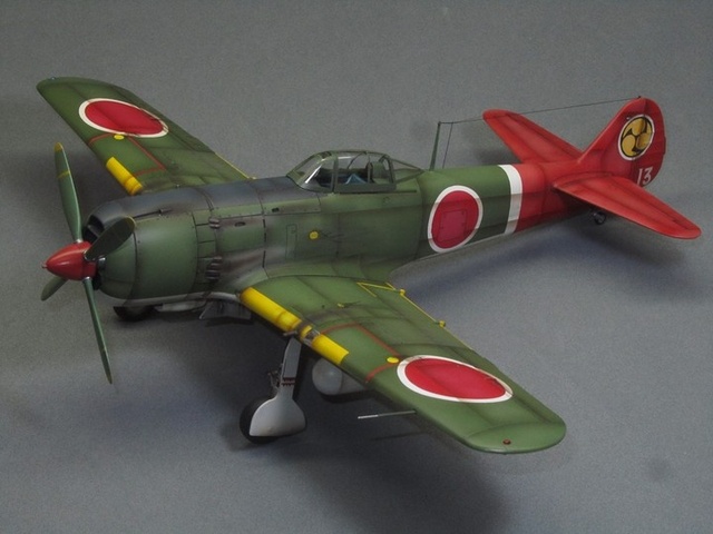 TINAMI - [モデル]タミヤ 1/48 中島 キ-84 四式戦闘機 疾風