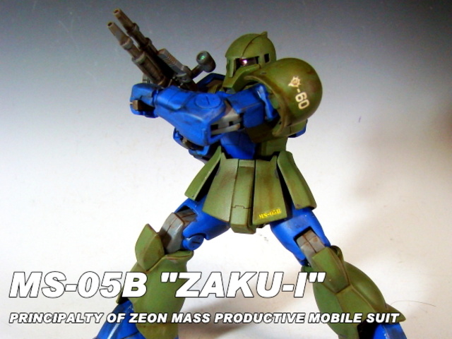 TINAMI - [モデル]HGUC MS-05B "ZAKU-1"