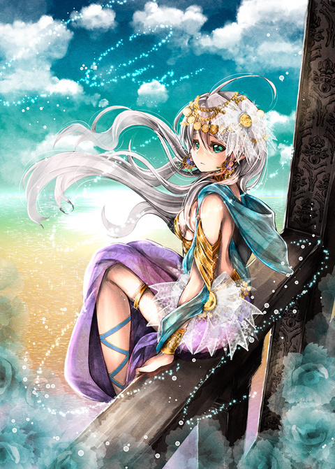 TINAMI - [イラスト]【Magic Lamp】海から生まれたジュルナール（再投稿）