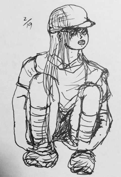 TINAMI - [イラスト]5分スケッチ 15/2/19