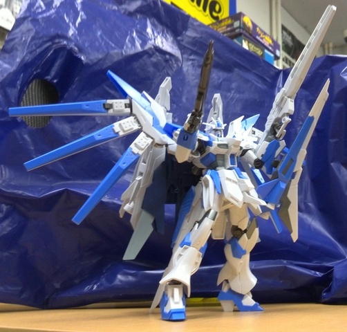 TINAMI - [モデル]Hi-νガンダム・ブレイブ（ライトニングパック+アメイジングブースターA&D）