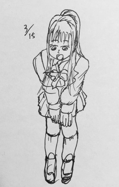 TINAMI - [イラスト]5分スケッチ 15/3/15