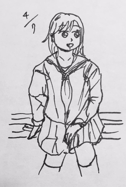 TINAMI - [イラスト]5分スケッチ 15/4/7