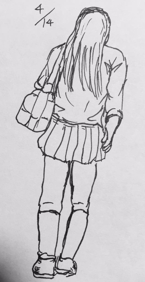 TINAMI - [イラスト]5分スケッチ 15/4/14