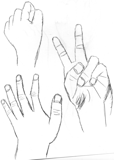 TINAMI - [イラスト]手3