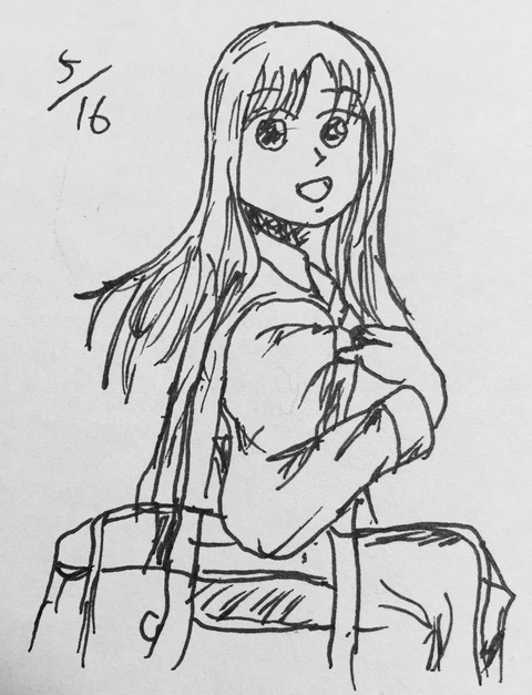 TINAMI - [イラスト]5分スケッチ 15/5/16