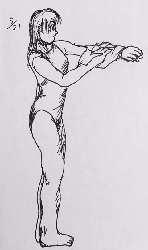 TINAMI - [イラスト]5分スケッチ 15/5/21