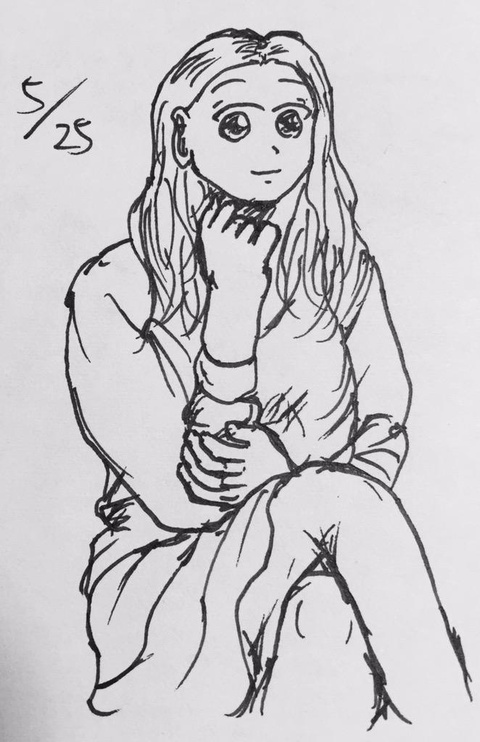 TINAMI - [イラスト]5分スケッチ 15/5/25