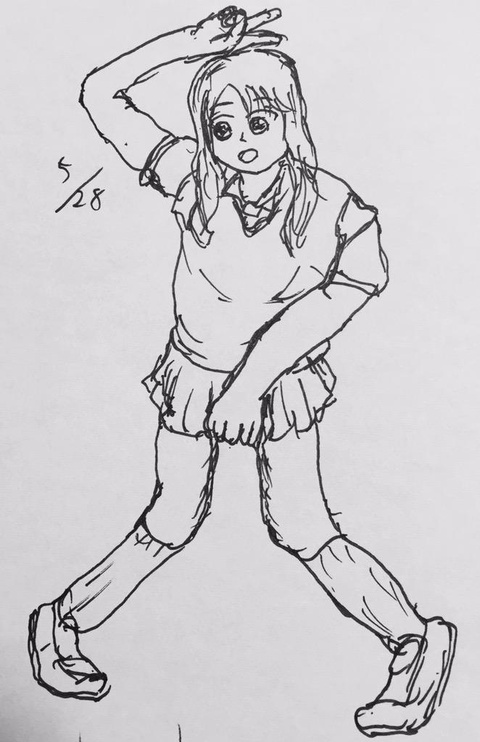 TINAMI - [イラスト]5分スケッチ 15/5/28