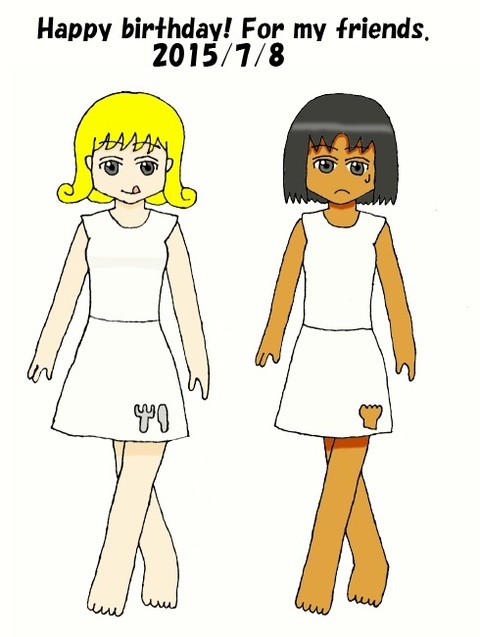 TINAMI - [イラスト]Abstain companyさんお誕生日記念2015