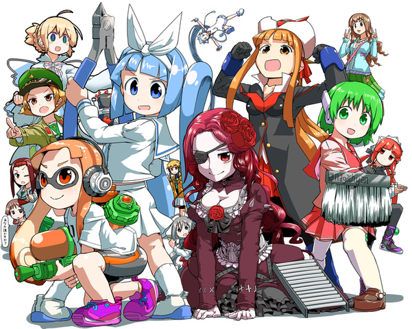 TINAMI - [イラスト]大乱闘ながのの2015年上半期シスターズ