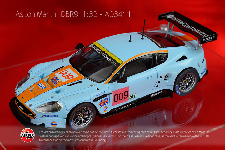 TINAMI - [モデル]Aston Martin DBR9 1/32 AIRFIX