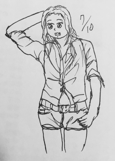 TINAMI - [イラスト]5分スケッチ 15/7/10