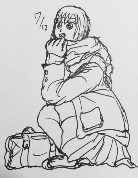 TINAMI - [イラスト]5分スケッチ 15/7/12