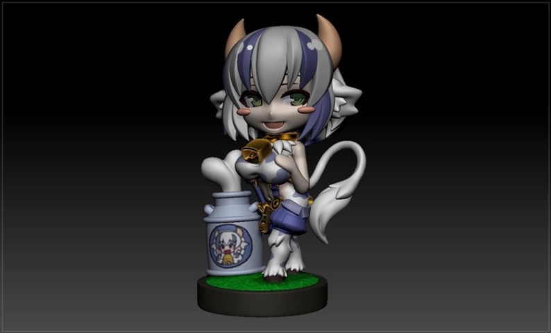 TINAMI - [モデル]WF2015S 魔物娘図鑑 ホルスタウロス（魔物娘缶バッチver）